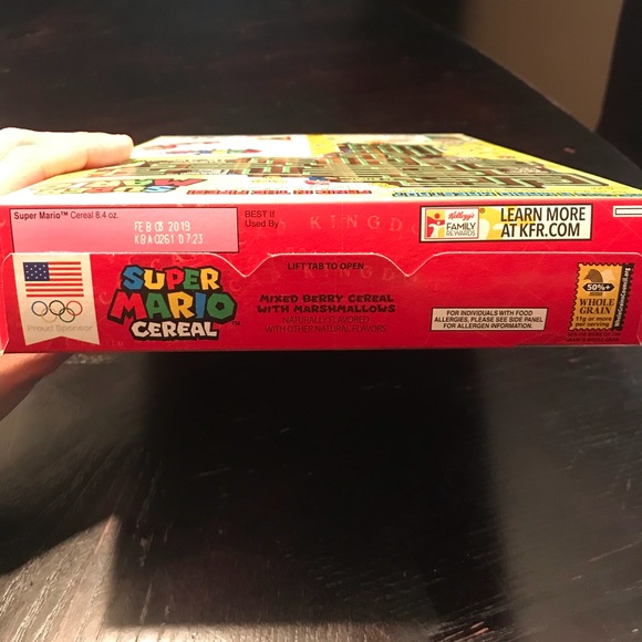 Other | Limited Edition Super Mario Cereal Box | Poshmark